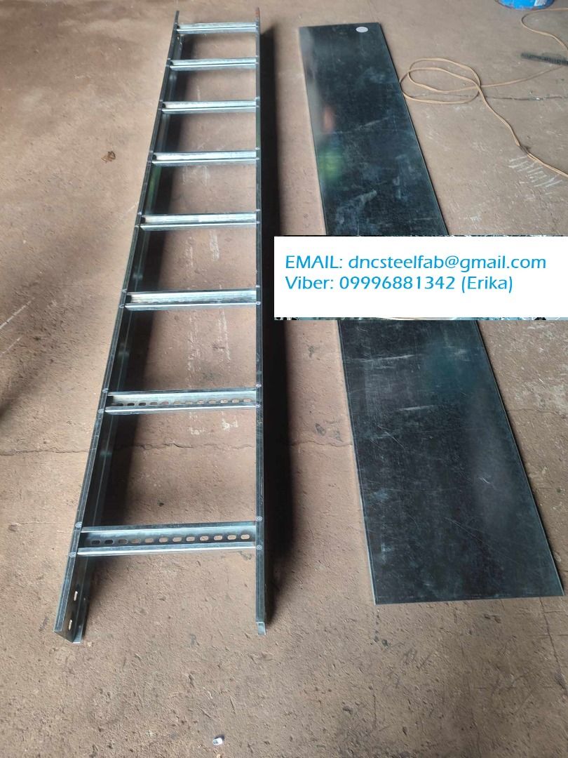 Cable tray ladder type perforated or solid rungs, Commercial ...