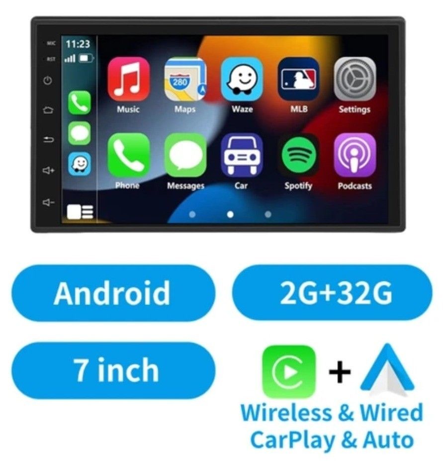 Carplay Android Auto 7 inch Android Radio, Car Accessories, Electronics ...