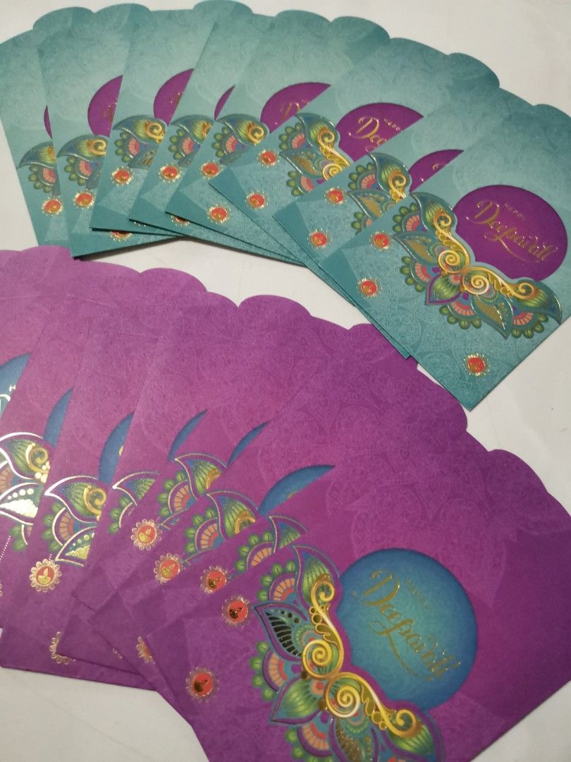 Collectible Happy Deepavali Purple Packets, Hobbies & Toys, Occasions ...