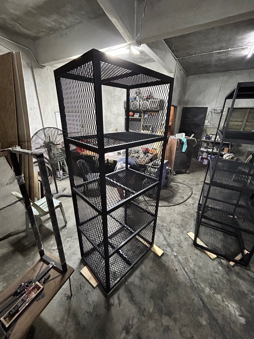 Custom size metal rack, Furniture & Home Living, Furniture, Shelves ...