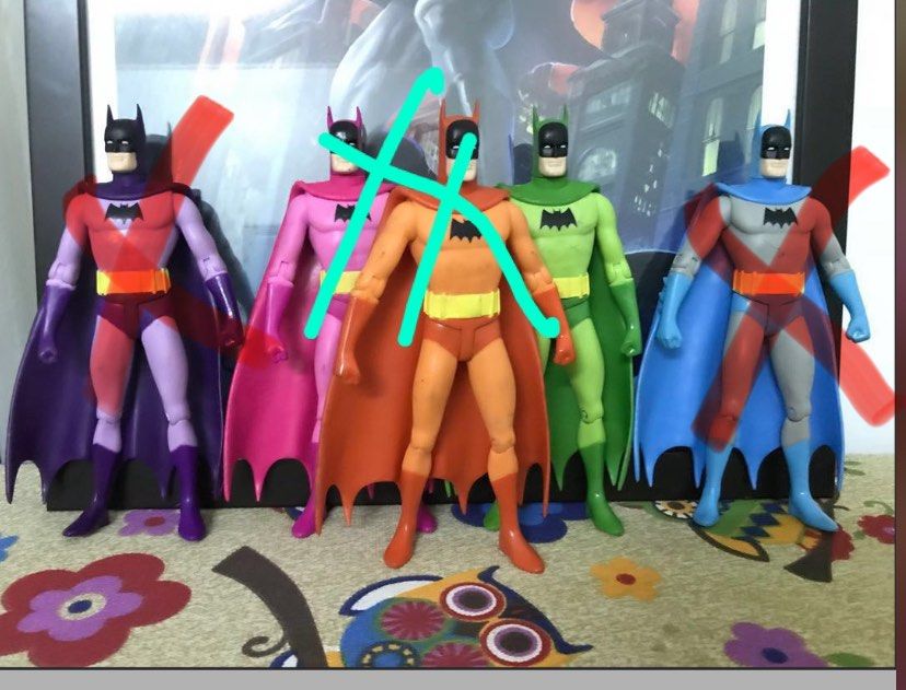 DC RAINBOW BATMAN, Hobbies & Toys, Toys & Games on Carousell