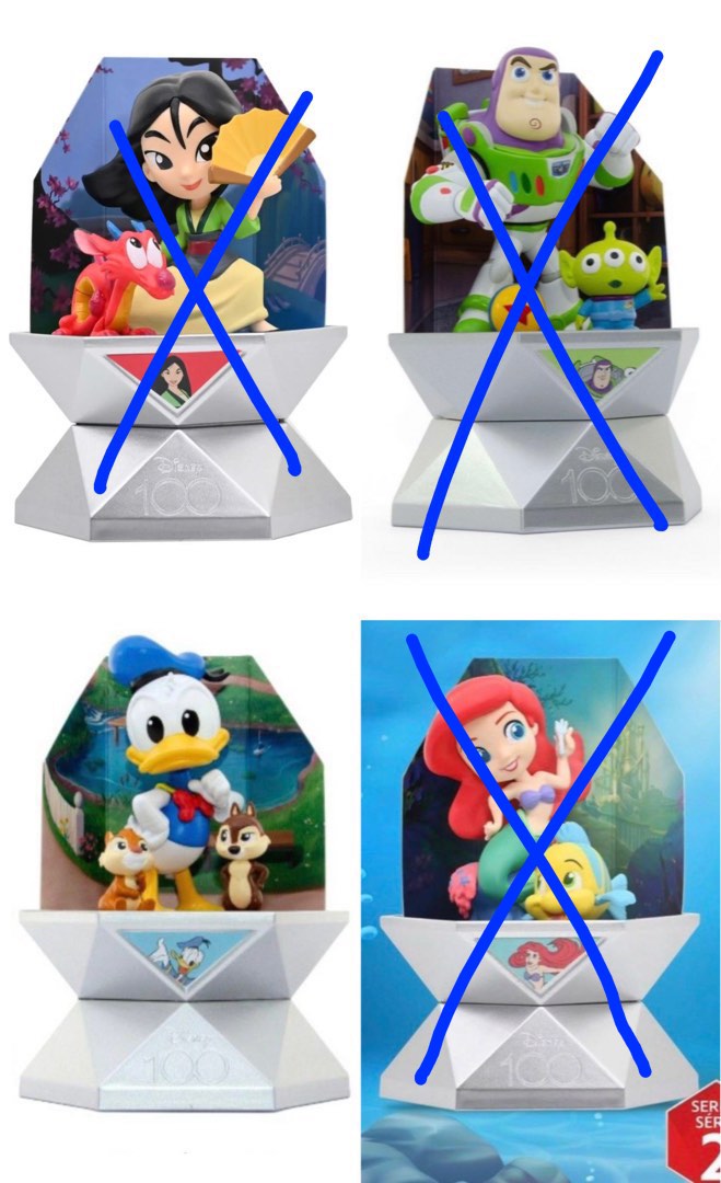 Disney Capsule 100 series 2, Hobbies & Toys, Toys & Games on Carousell