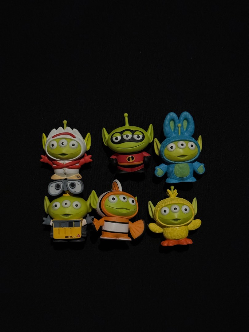 〖LaLa〗Disney Pixar 三眼仔變裝系列Q萌公仔, 書籍、休閒與玩具, 玩具、公仔、桌遊在旋轉拍賣