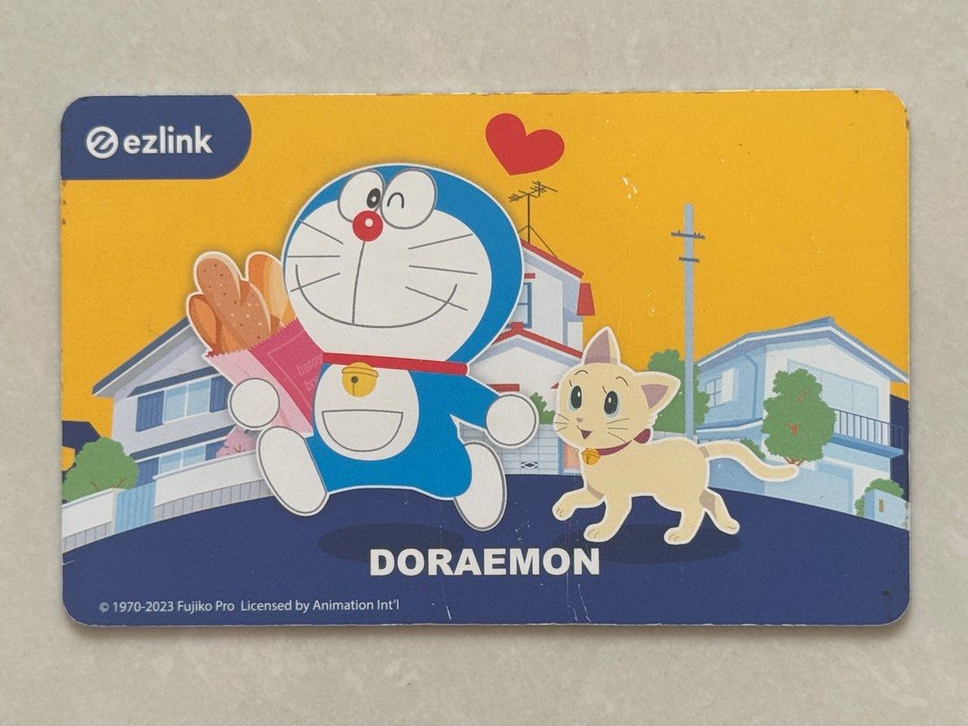 Doraemon Ezlink card, Hobbies & Toys, Memorabilia & Collectibles, Fan ...