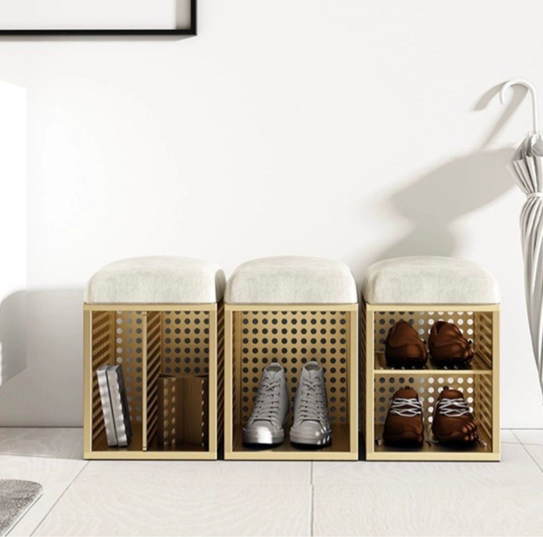 DOSEM Modern Entryway Bench, Furniture & Home Living, Furniture, Chairs ...