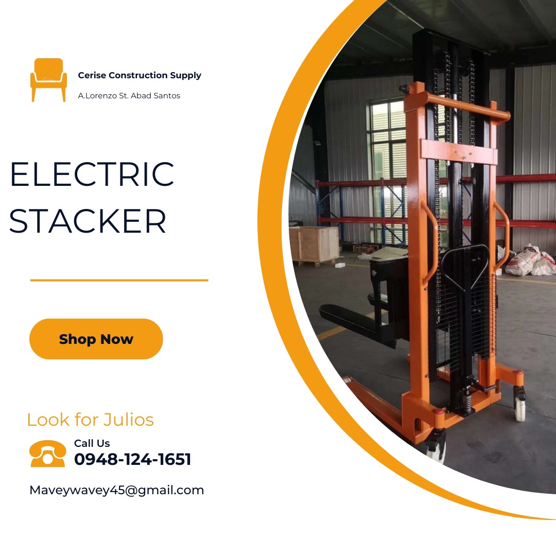 Electric Stacker, Commercial & Industrial, Construction Tools ...