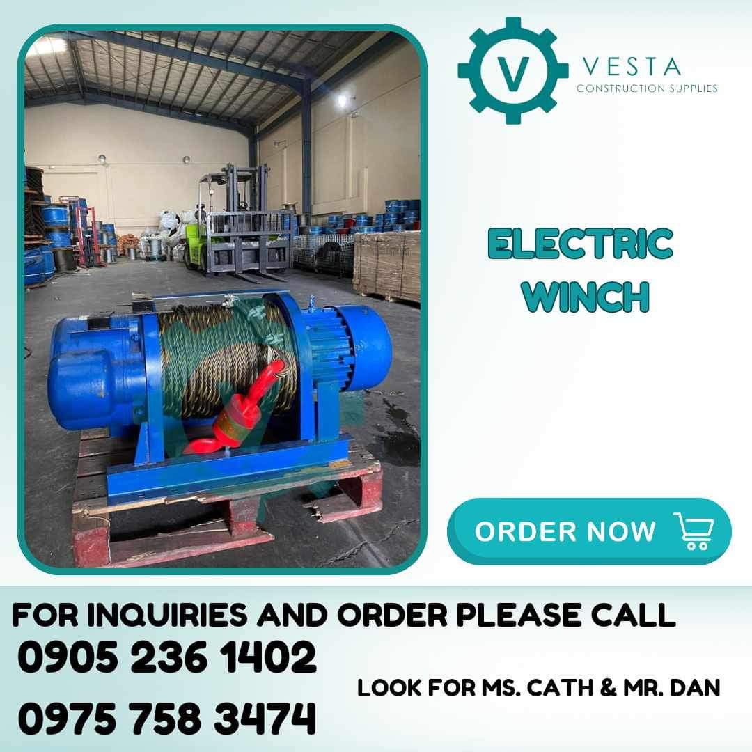 electric winch, Commercial & Industrial, Construction Tools & Equipment ...