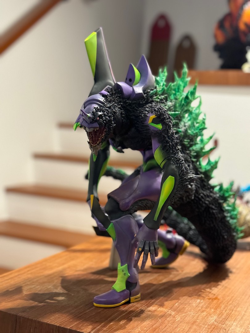 Evangelion x Godzilla Xplus new version, Hobbies & Toys, Toys & Games ...