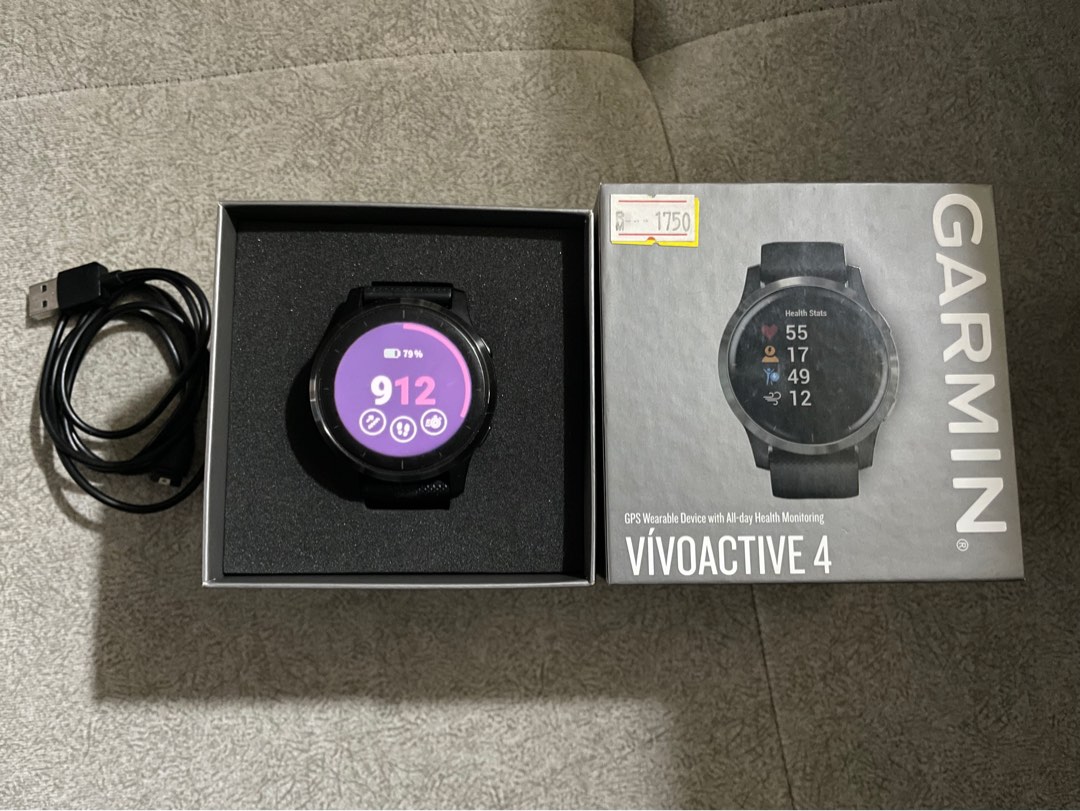 Garmin Vivoactive 4, Men's Fashion, Watches & Accessories, Watches on ...