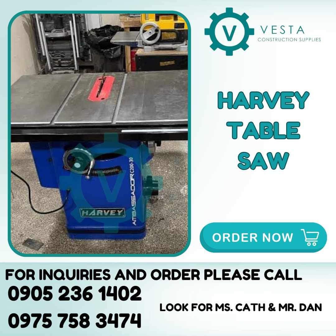 Harvey Table Saw, Commercial & Industrial, Construction Tools ...