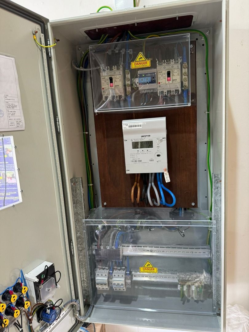 High voltage DB box / Electrical distribution board / Electric panel ...