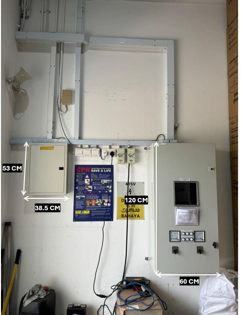 High voltage DB box / Electrical distribution board / Electric panel ...