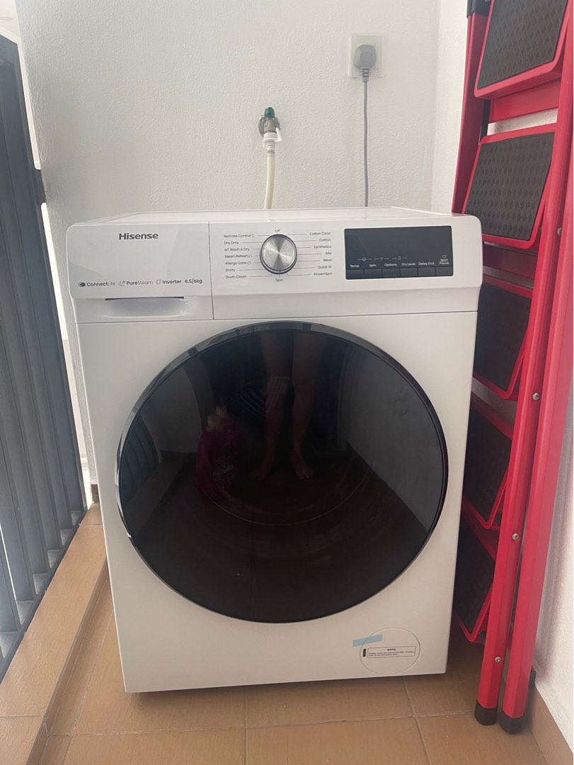 Hisense 2 in 1 Front Load Washing Machine & Dryer (8.5/6kg ...