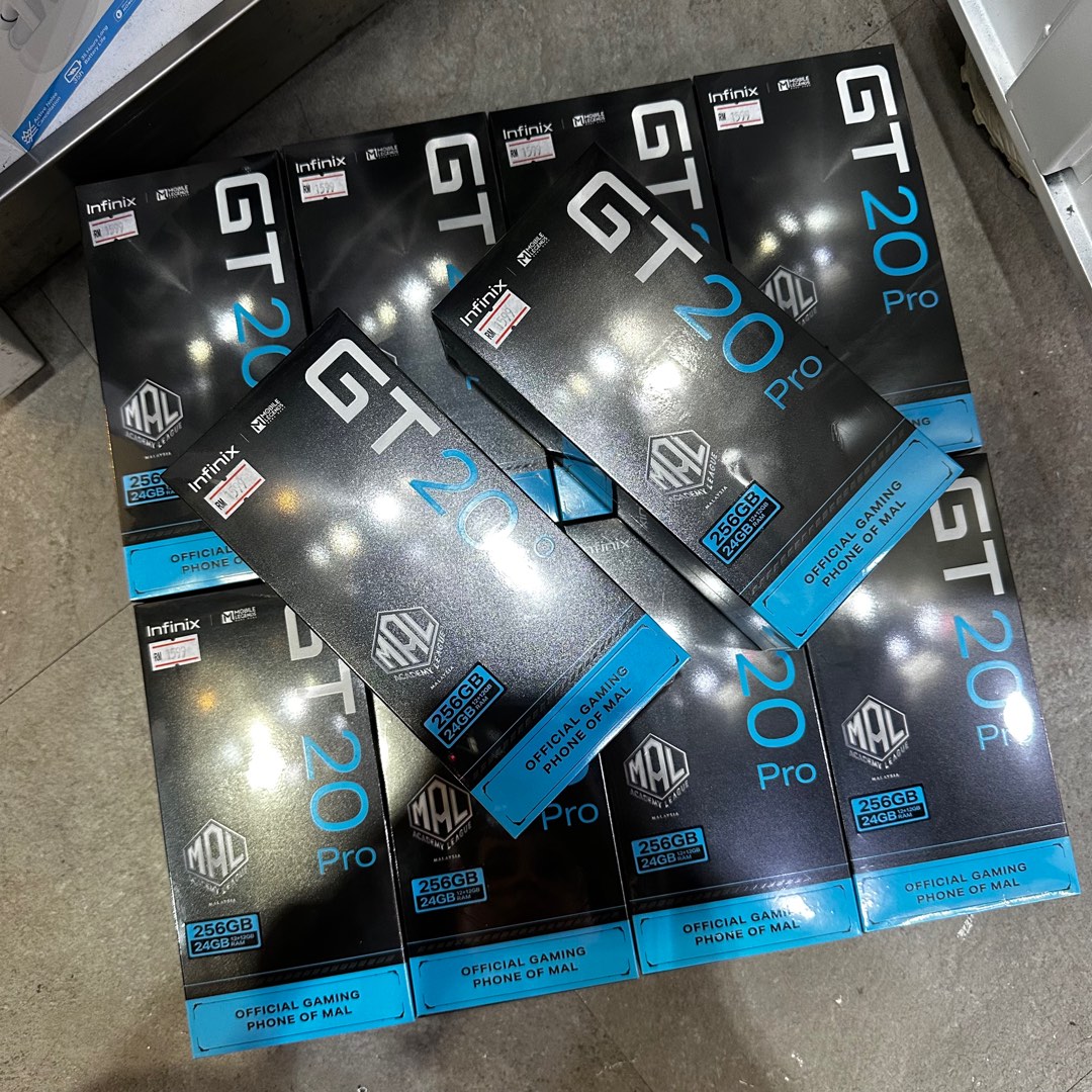 Infinix GT20 Pro 5G 24+256GB New Black 256 GB, Mobile Phones & Gadgets ...