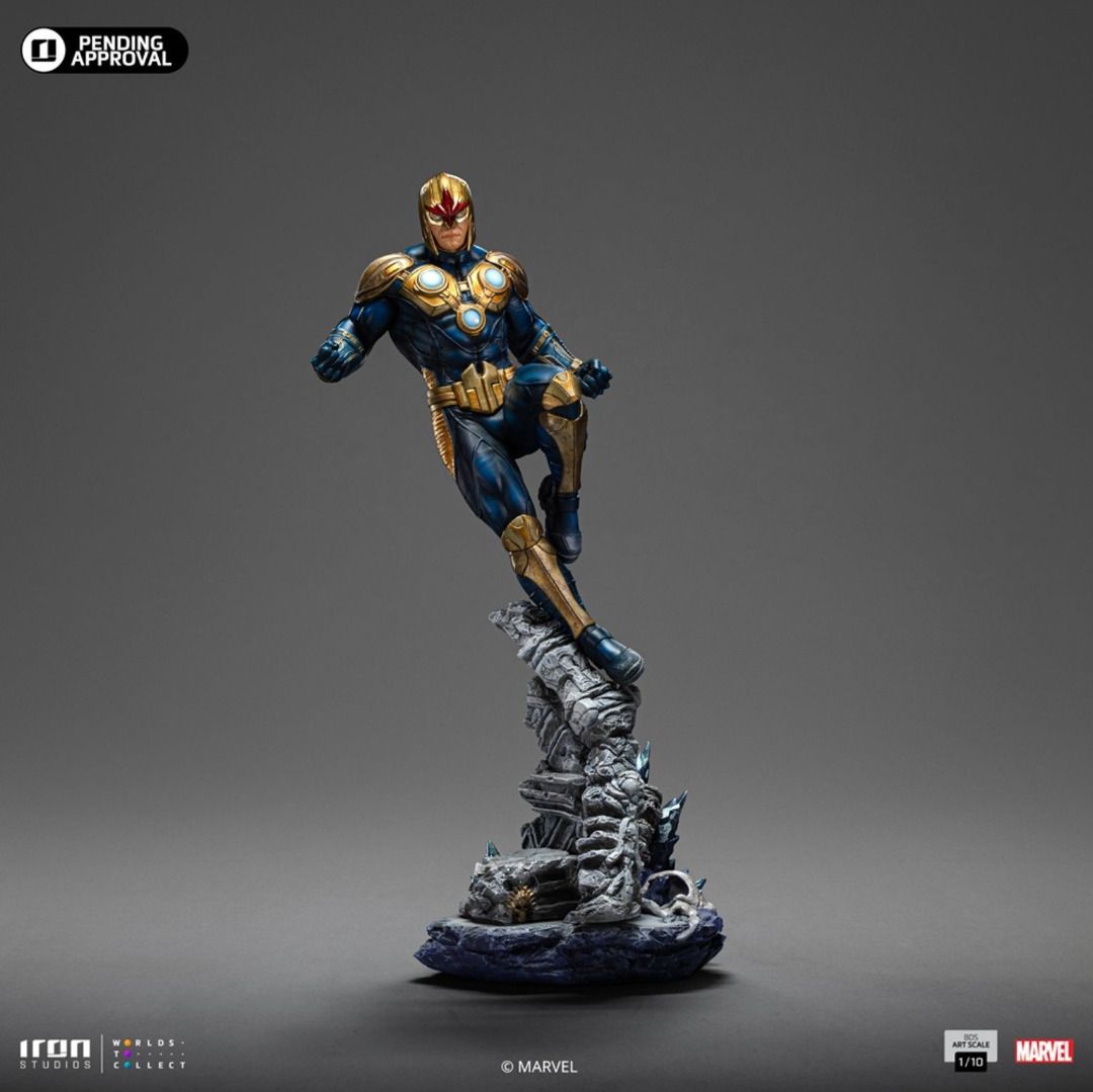 Iron Studios - Nova - Infinity Gauntlet Diorama - Marvel - Art Scale 1 ...