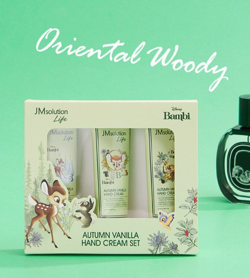 [全新韓國製]JM Solution x Disney Handcream，限量版迪士尼護手霜，小鹿斑比，香草, 琥珀, 麝香, 美容＆個人 ...