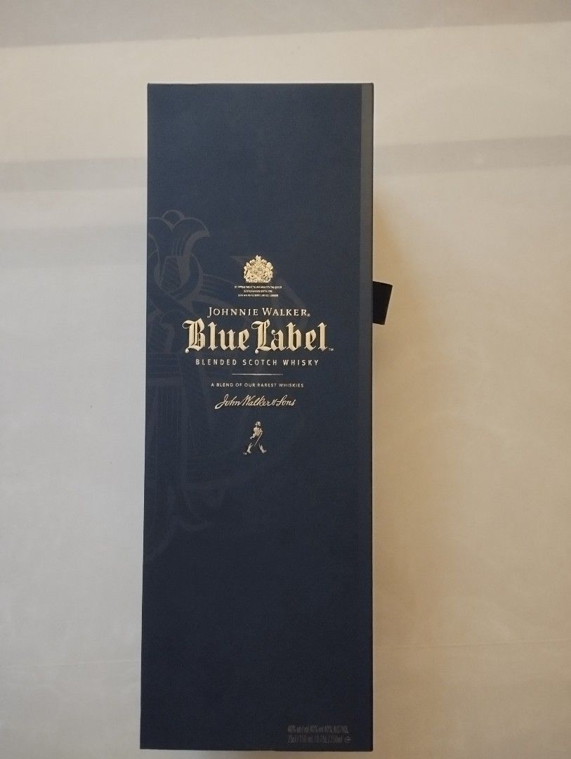 Johnnie Walker Blue Label 750ml, Food & Drinks, Alcoholic Beverages on ...