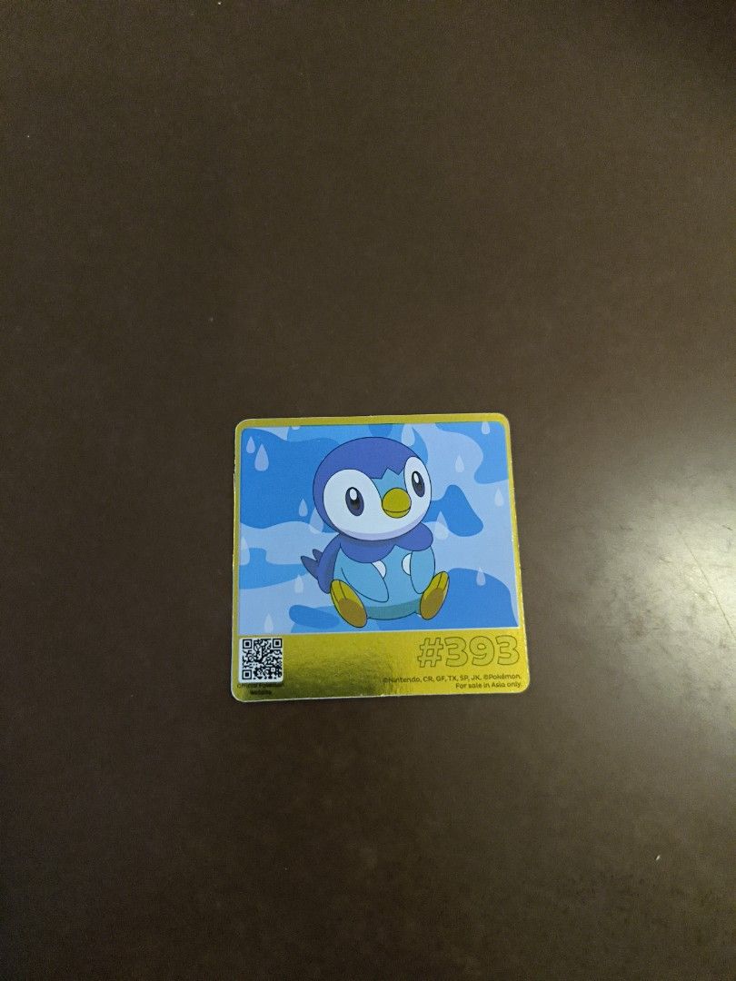 Kartu Pokemon Oreo #393 (Piplup), Toys & Collectibles, Lainnya di Carousell
