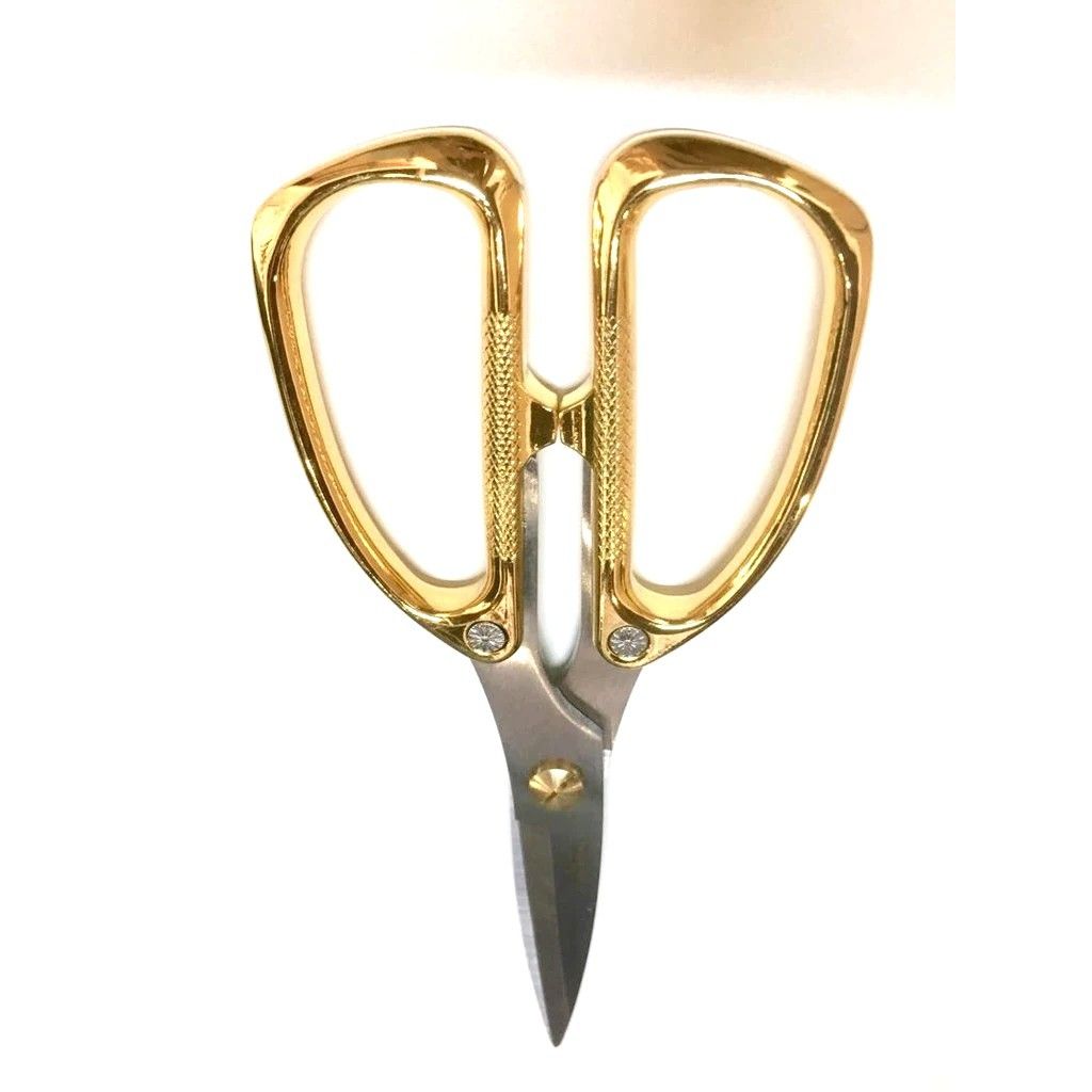 19cm GOLD PLATED STAINLESS STEEL MULTIPURPOSE SCISSOR Opening ceremony ...