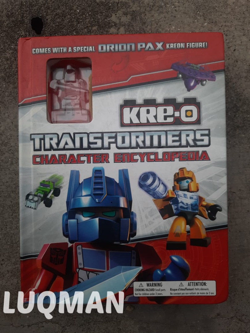 KREO Transformers Character Encyclopedia, Hobbies & Toys, Books ...