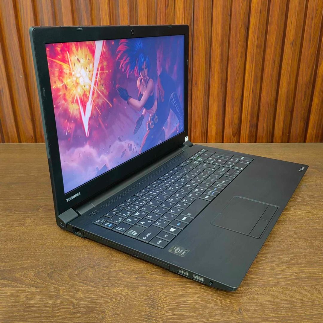 LAPTOP TOSHIBA DYNABOOK B35 INTEL CORE i5-5TH GEN 8GB RAM 500GB HDD 15. ...