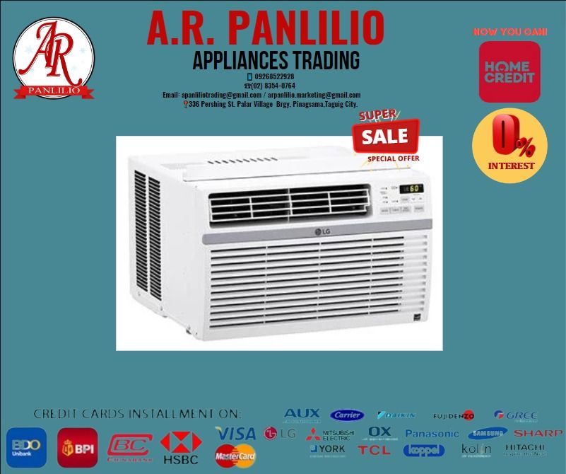 LG WINDOW TYPE AIRCONDITIONER / OFFICE AIRCON SUPPLY, TV & Home ...