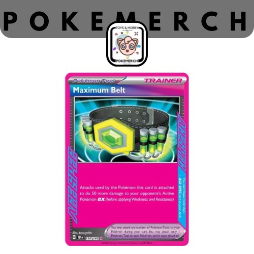 Maximum Belt 154/162 - Ace Spec Rare - SV05 Pokemon Scarlet & Violet ...