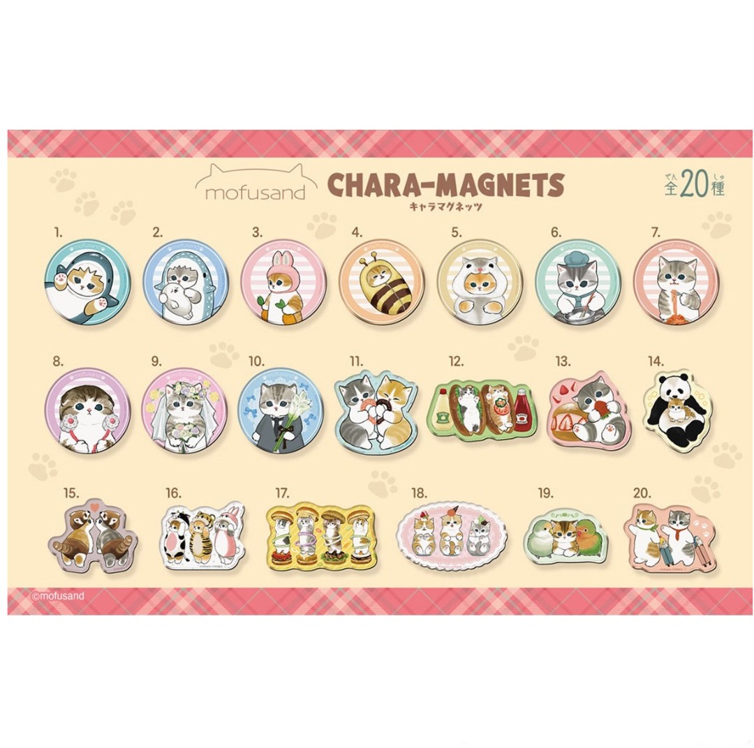 Mofusand Chara-Magnet, Hobbies & Toys, Stationary & Craft, Other ...