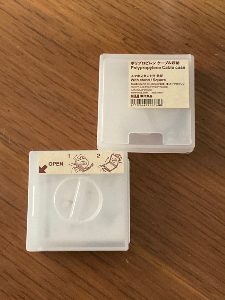 Muji cord organizers, Furniture & Home Living, Home Improvement ...