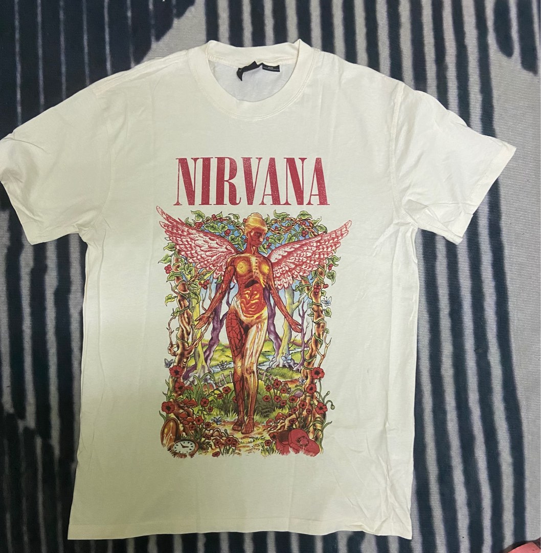 Nirvana, Men's Fashion, Tops & Sets, Tshirts & Polo Shirts on Carousell