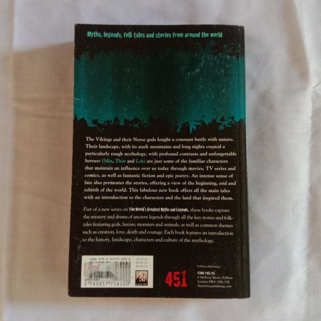 Norse myth by Jake jackson, Hobbies & Toys, Books & Magazines, Fiction ...