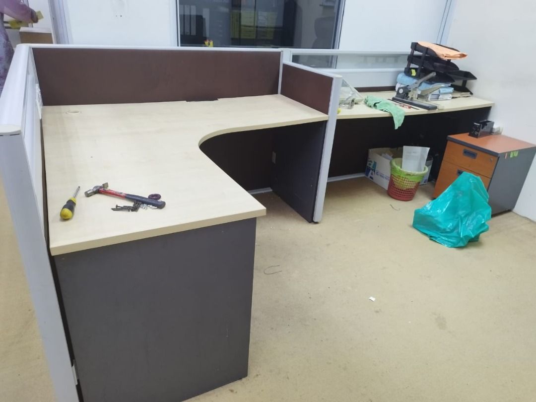 Office Cubicles, Furniture & Home Living, Furniture, Tables & Sets on ...