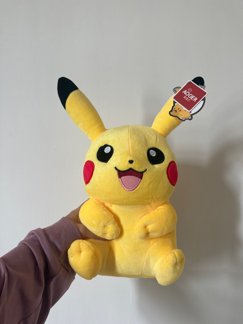 Official Pikachu Doll, Hobbies & Toys, Toys & Games on Carousell