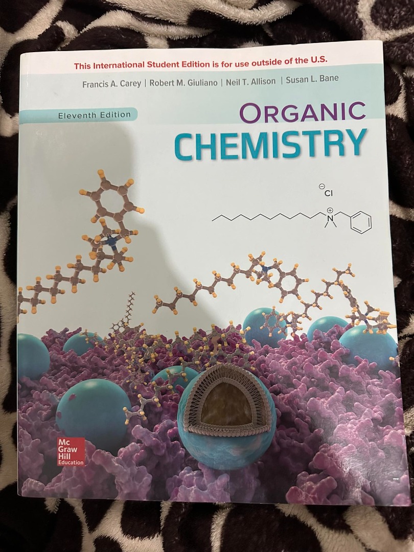 Organic Chemistry Textbook, 11th Edition, Hobbies & Toys, Books ...
