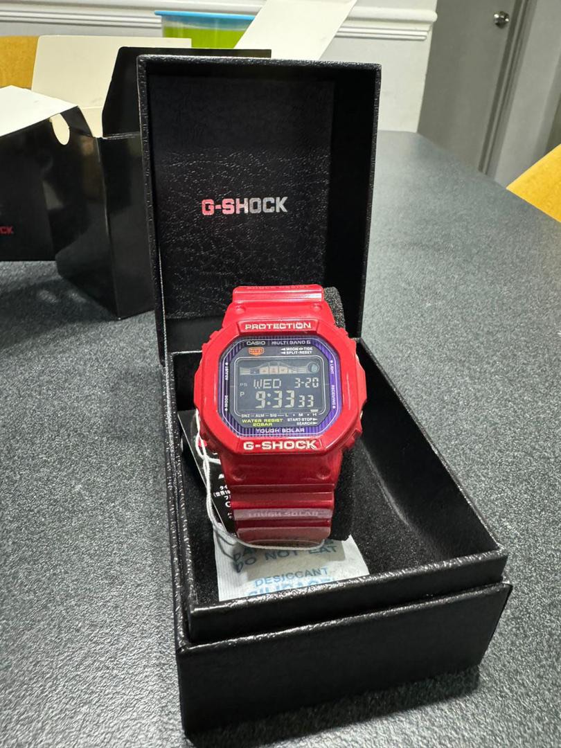 Original G-Shock GWX-5600C-4JF (Japan Set) Lipan Bara Merah, Men's ...