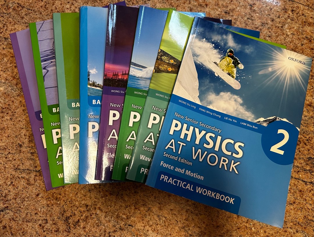 Oxford physics at work Practical workbook 2,3a,3b,4 Basic exercise book ...