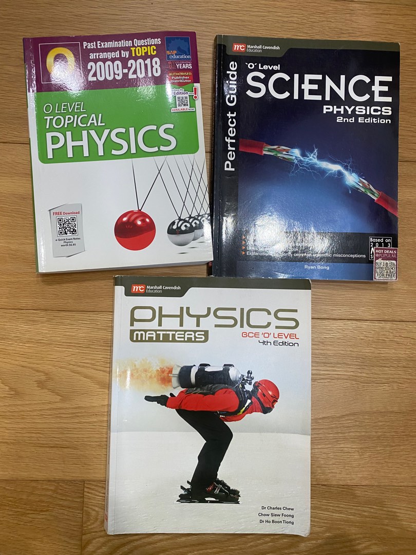 Physics Matters Textbook 4th Edition, O Level Topical Physics 2009-2018 ...