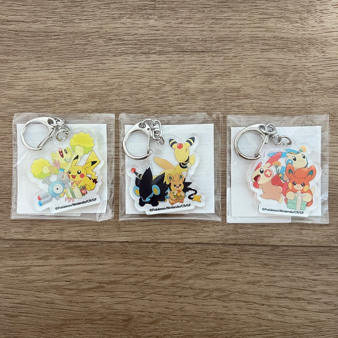 Pokemon Acrylic Keychain, Hobbies & Toys, Toys & Games on Carousell
