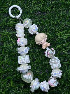 Authentic popmart handphone strap/Bag charm, Hobbies & Toys, Stationery ...