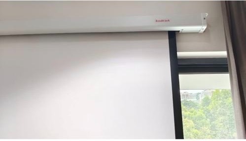 Premium Projector Screen 8ft x 8 ft Ronald Jack, TV & Home Appliances ...