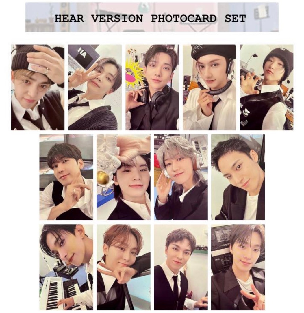 [PRE-ORDER] OT13 Seventeen Best Album: 17 is Right Here Photocards: Hear Version, Hobbies & Toys ...