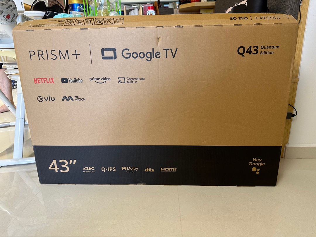 PRISM+ Q43 Quantum Edition | 4K Google TV | 43 inch | Quantum Colors ...