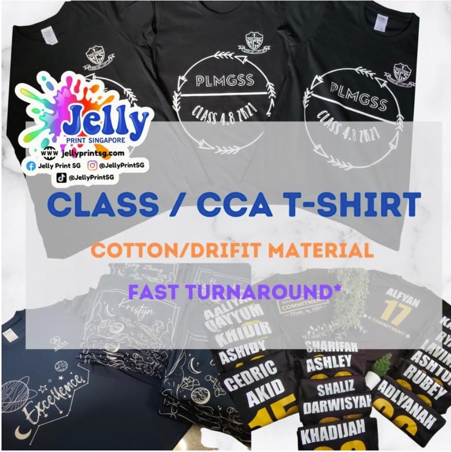(Flash Deal) Customised Class CCA T-shirt Printing | Best Rate ...