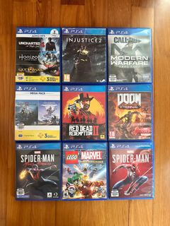 PS4 game Metal Gear V / Horizon Zero Dawn / Gundam Versus / Detroit ...