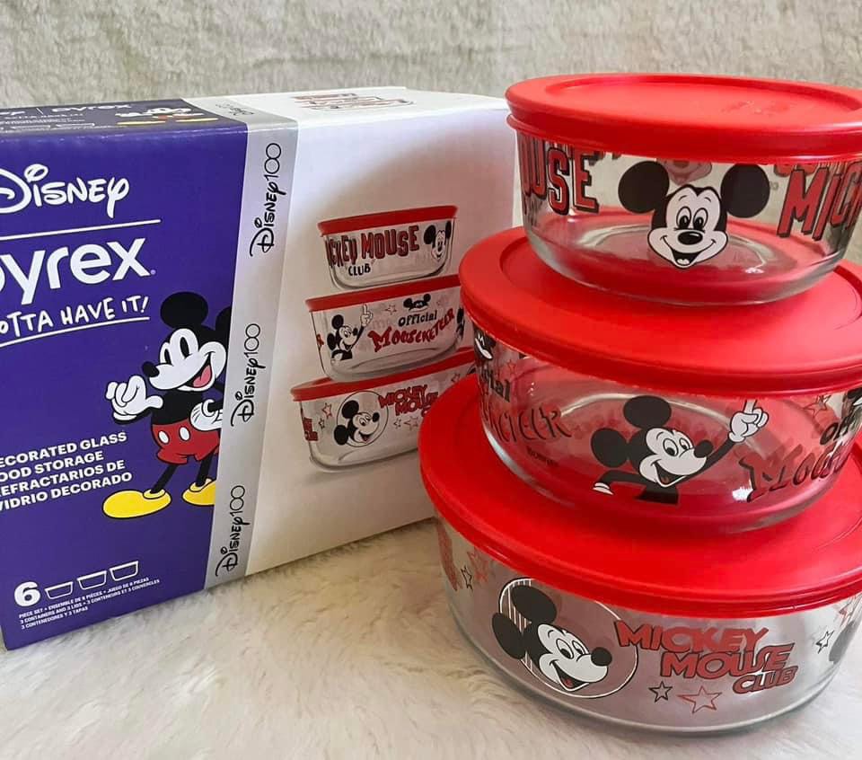 Pyrex Set x Disney, Furniture & Home Living, Kitchenware & Tableware ...