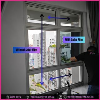 3M window solar film for private residential / HDB BTO, Furniture ...