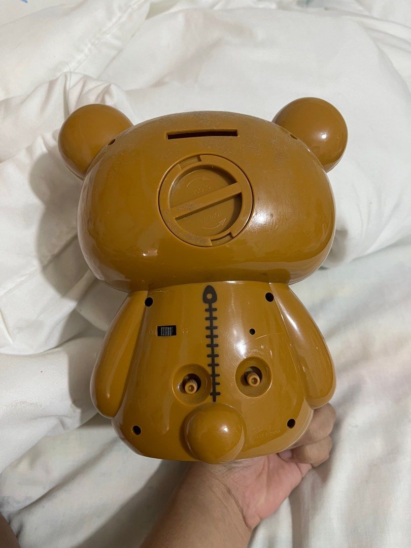 NEGO Rilakkuma Clock/Coin Bank, Hobbies & Toys, Toys & Games on Carousell