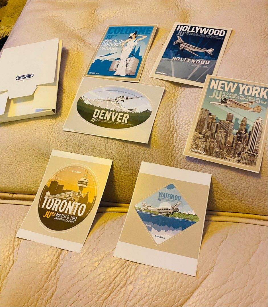 Rimowa decals stickers, Hobbies & Toys, Stationary & Craft, Art ...