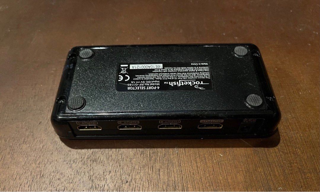 Rocketfish 3-port hdmi switch full hd, Everything Else, Others on Carousell