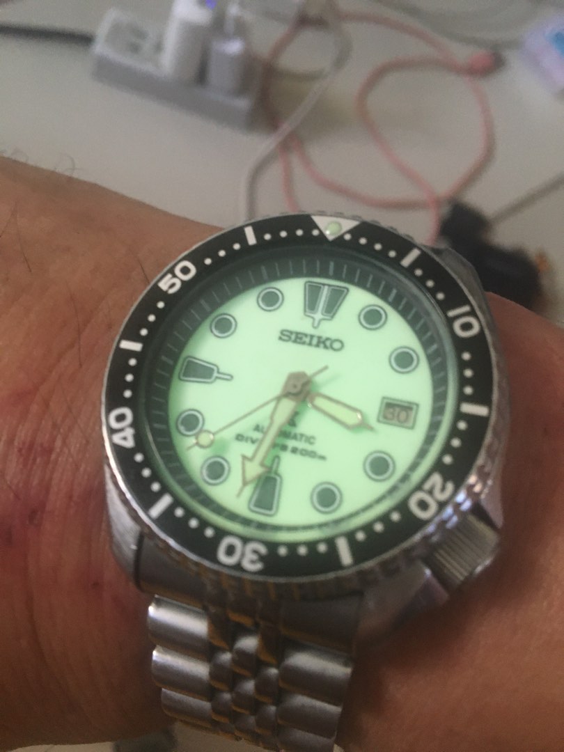 seiko 7002 mod, Men's Fashion, Watches & Accessories, Watches on Carousell